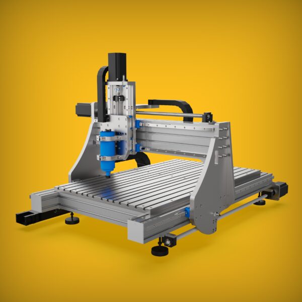 Pro Line CNC Milling Machine 3D Model for DIY Assembly