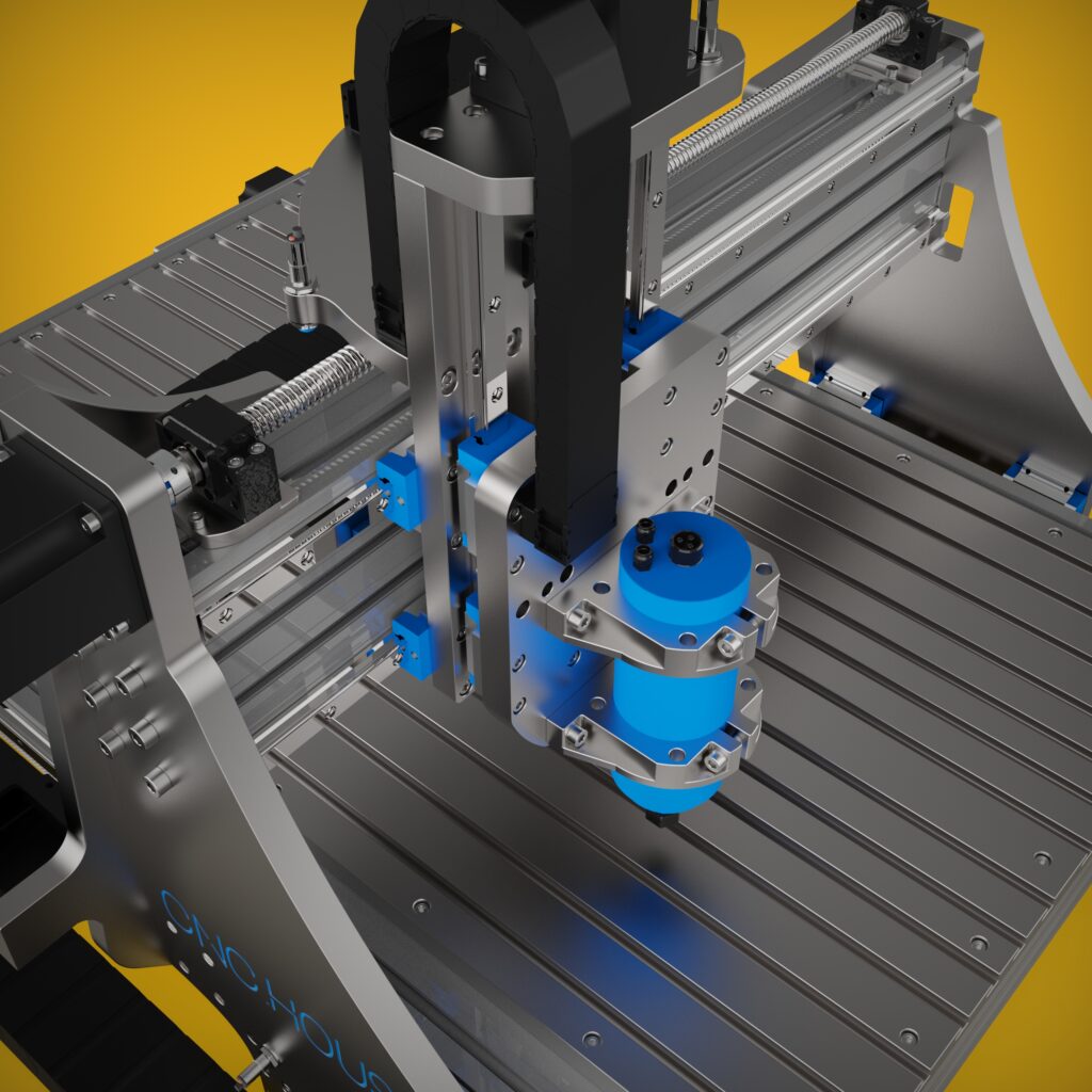 Pro Line CNC Milling Machine 3D Model for DIY Assembly