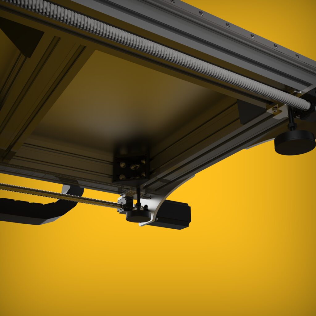 Pro Line CNC Milling Machine 3D Model for DIY Assembly