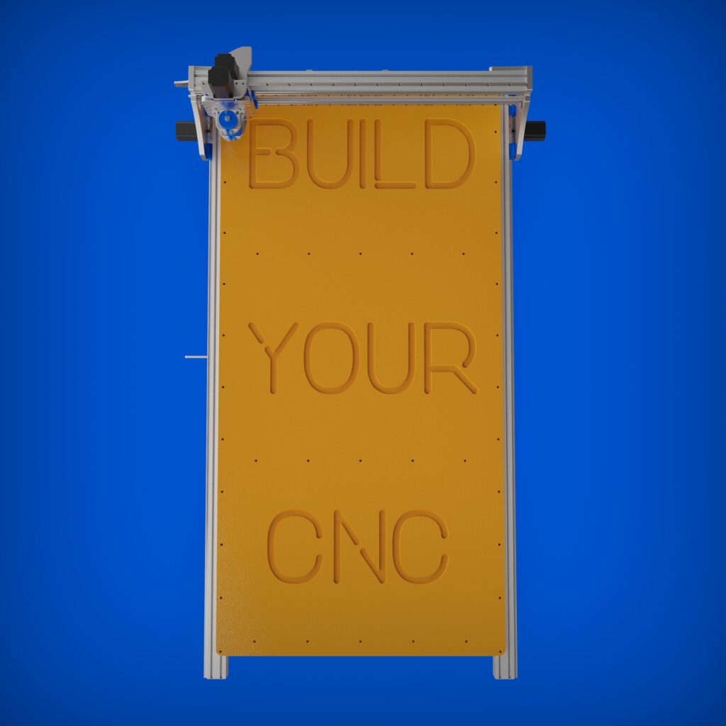 Pro Line CNC Milling Machine 3D Model with Spurgear Racks