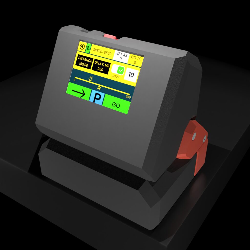 Axis controller UPAN (The Axis stepper motor controller)