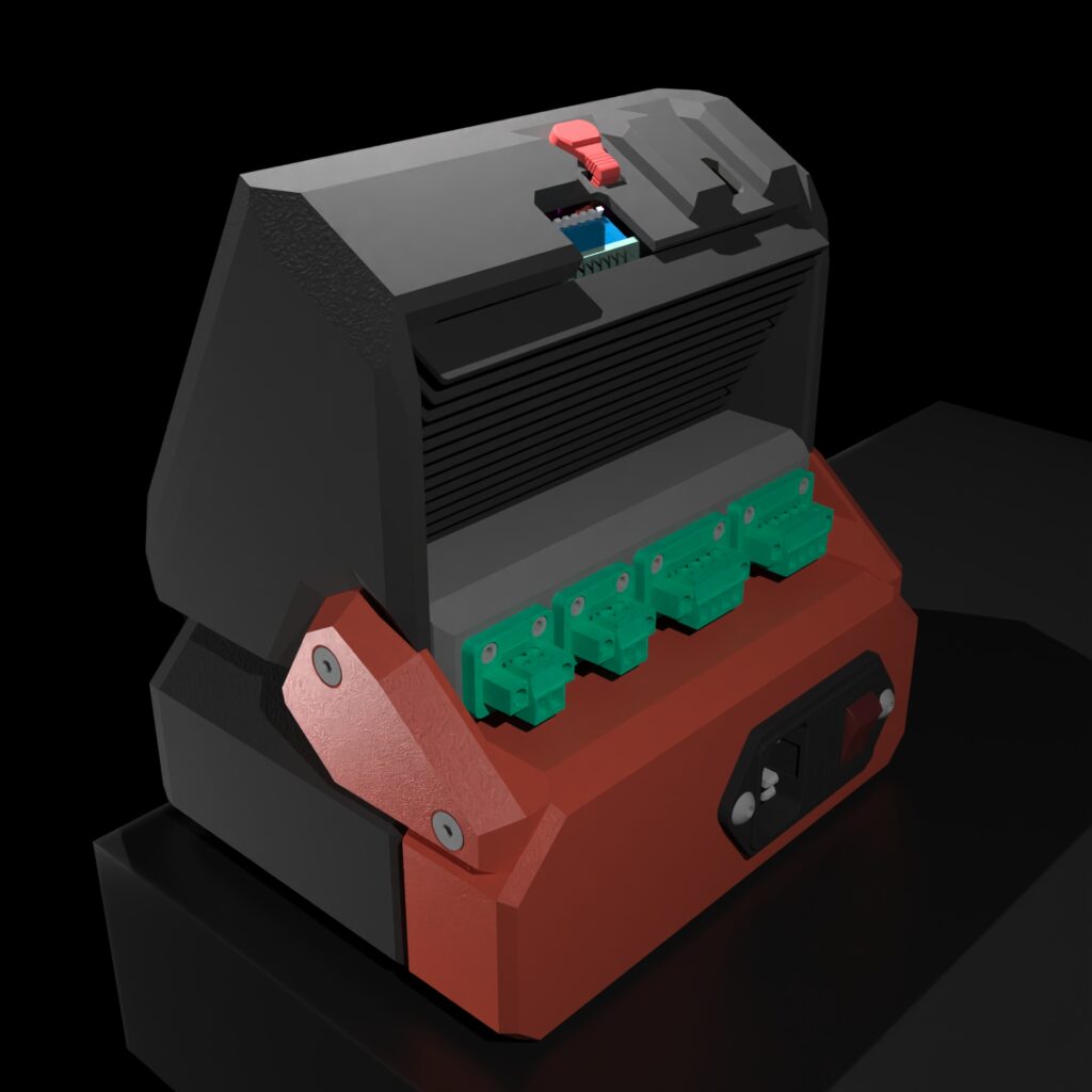 Axis controller UPAN (The Axis stepper motor controller)