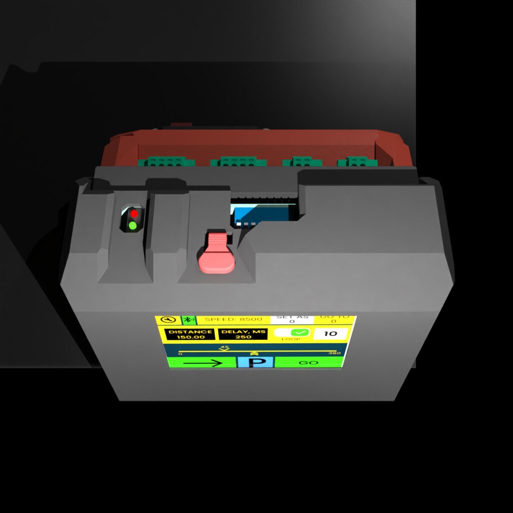 Axis controller UPAN (The Axis stepper motor controller)